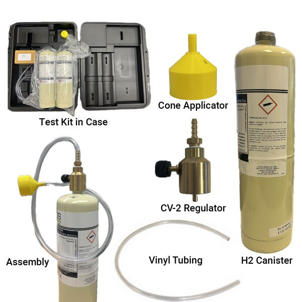 H₂ Hydrogen Gas Detector – Bump Testing Kit | Eagle Eye Power Distribution